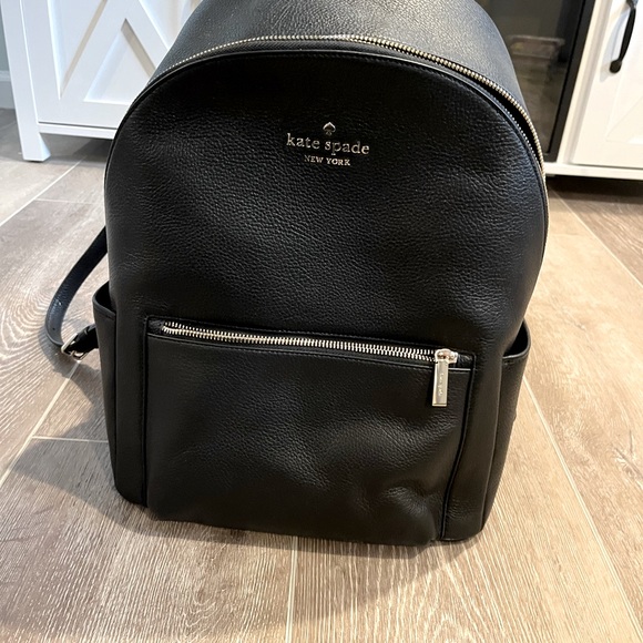 kate spade | Bags | Kate Spade Leila Pebbled Leather Large Dome ...